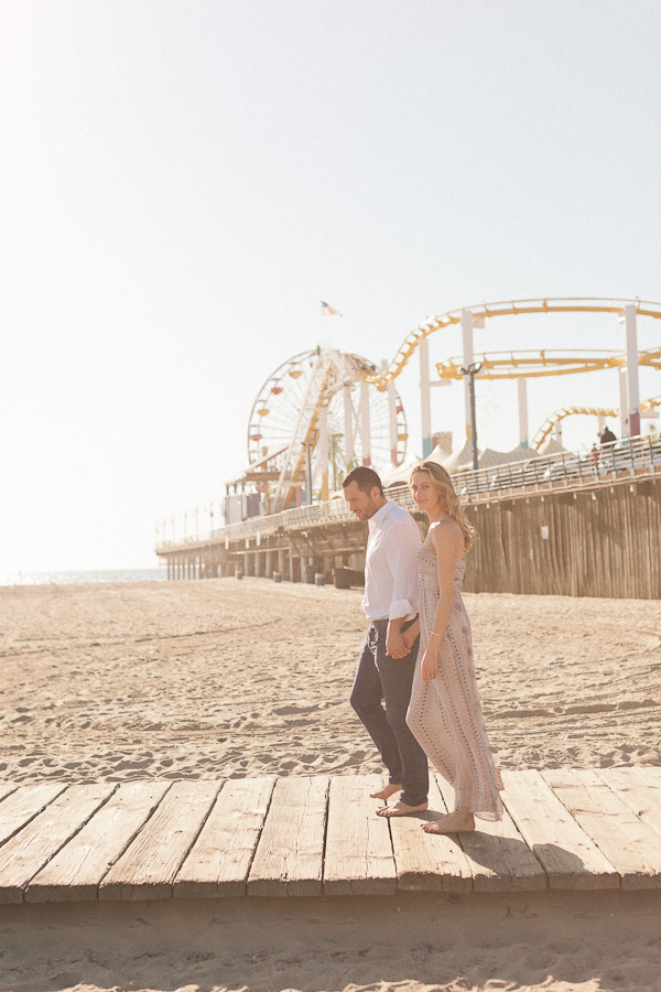 Boardwalk Beach Engagement - Inspired By This