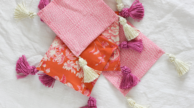 DIY Cocktail Napkins - Inspired by This