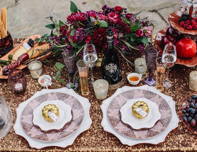 Romantic and Sparkling Dinner Proposal - Inspired By This