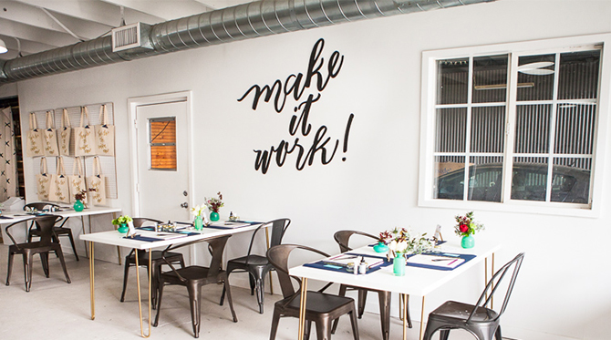 Calligraphy Studio Tour- Inspired By This