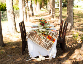 Woodland Fall Harvest Dinner - Inspired By This