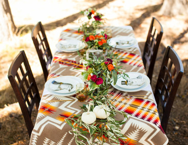 Woodland Fall Harvest Dinner - Inspired By This