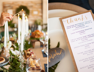 Thanksgiving Dinner Party - Inspired By This