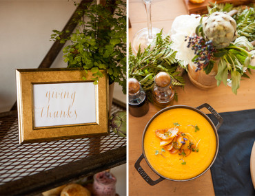 Thanksgiving Dinner Party - Inspired By This