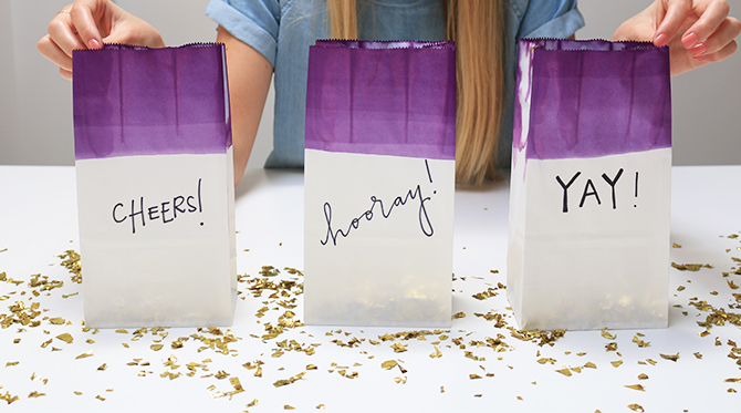 DIY Confetti Bags for Your Wedding - Inspired By This