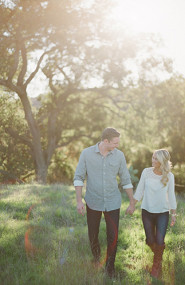 Romantic Rustic Engagement Photos - Inspired By This