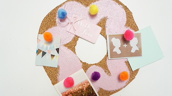 DIY Donut Bulletin Boards - Inspired By This