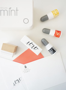 DIY Holiday Card Stamps with Silhouette Mint - Inspired By This