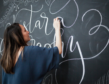 Touring Kristara Calligraphy's Houston Studio - Inspired By This