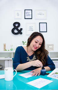 Touring Kristara Calligraphy's Houston Studio - Inspired By This