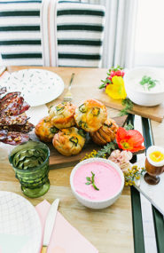 A Bright Spring Bagel Brunch + Recipes - Inspired By This