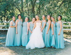 Beautiful Blush & Blue Southern Wedding - Inspired By This
