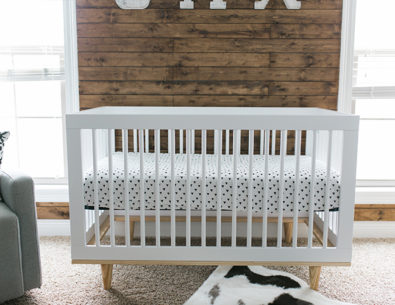 Gray & Wood Adventure Themed Nursery - Inspired By This