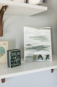 Gray & Wood Adventure Themed Nursery - Inspired By This