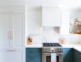 A Fresh Girlfriends Brunch in a Gorgeous Jade Kitchen - Inspired By This