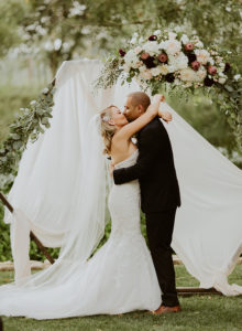 Modern & Moody Geometric Wedding - Inspired By This