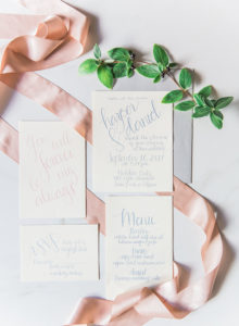 10 Ways To Use Calligraphy at Your Wedding - Inspired By This