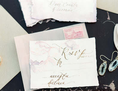 10 Ways To Use Calligraphy at Your Wedding - Inspired By This