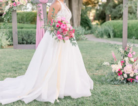 Feminine Fuchsia Wedding Inspiration - Inspired By This