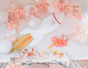 A Rad DIY Rocket Birthday Party - Inspired By This