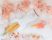 A Rad DIY Rocket Birthday Party - Inspired By This