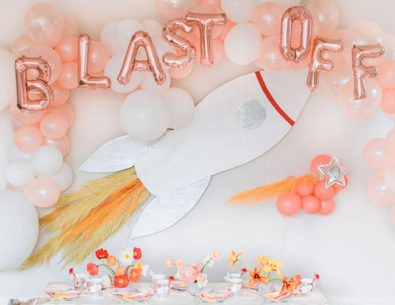 A Rad DIY Rocket Birthday Party - Inspired By This