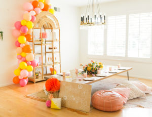 A 70s Flower Power First Birthday Party - Inspired By This
