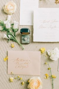 Soft Perfection Of Summery Yellow Wedding Editorial - Inspired By This