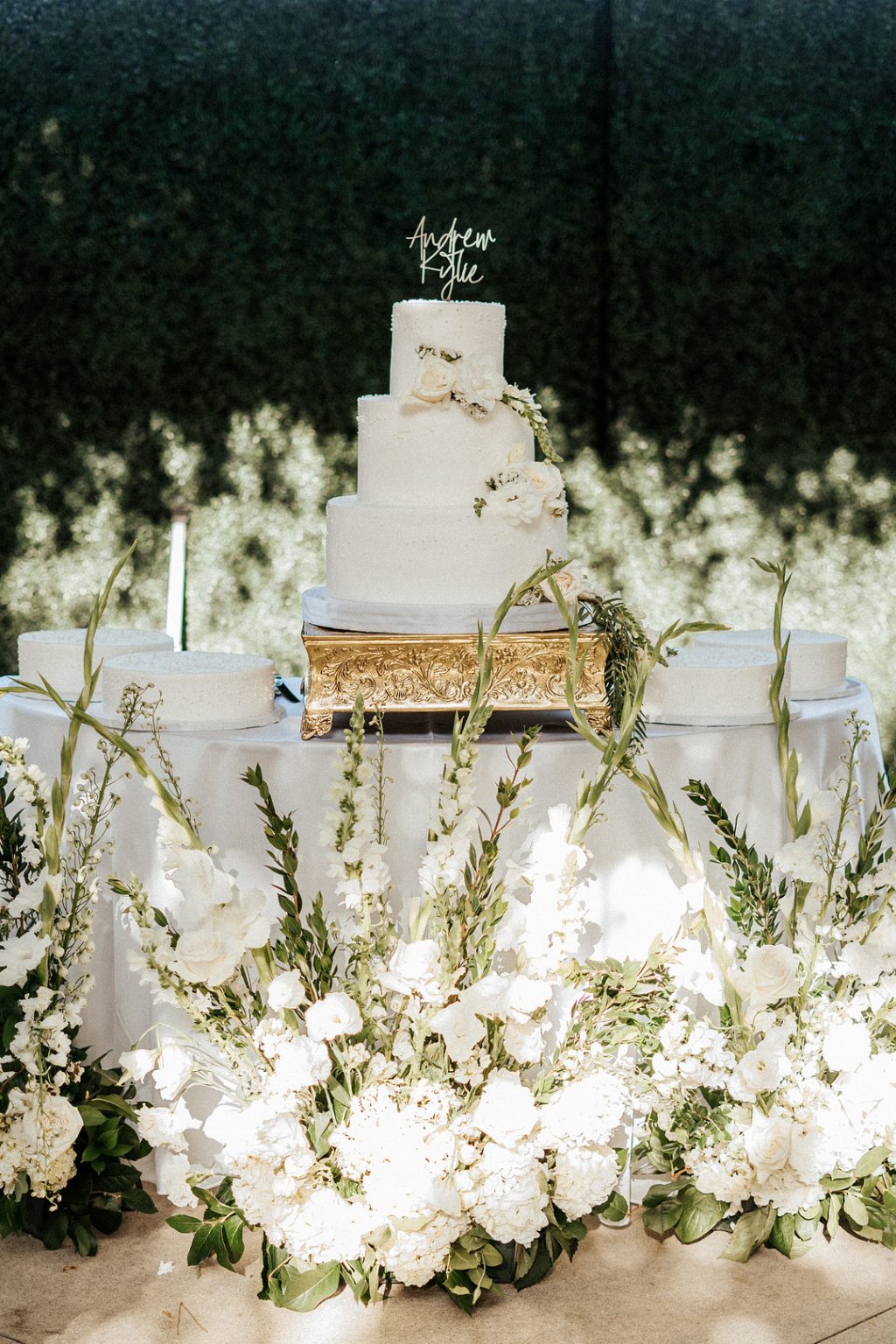 Enchanted White Floral Garden Wedding - Inspired By This