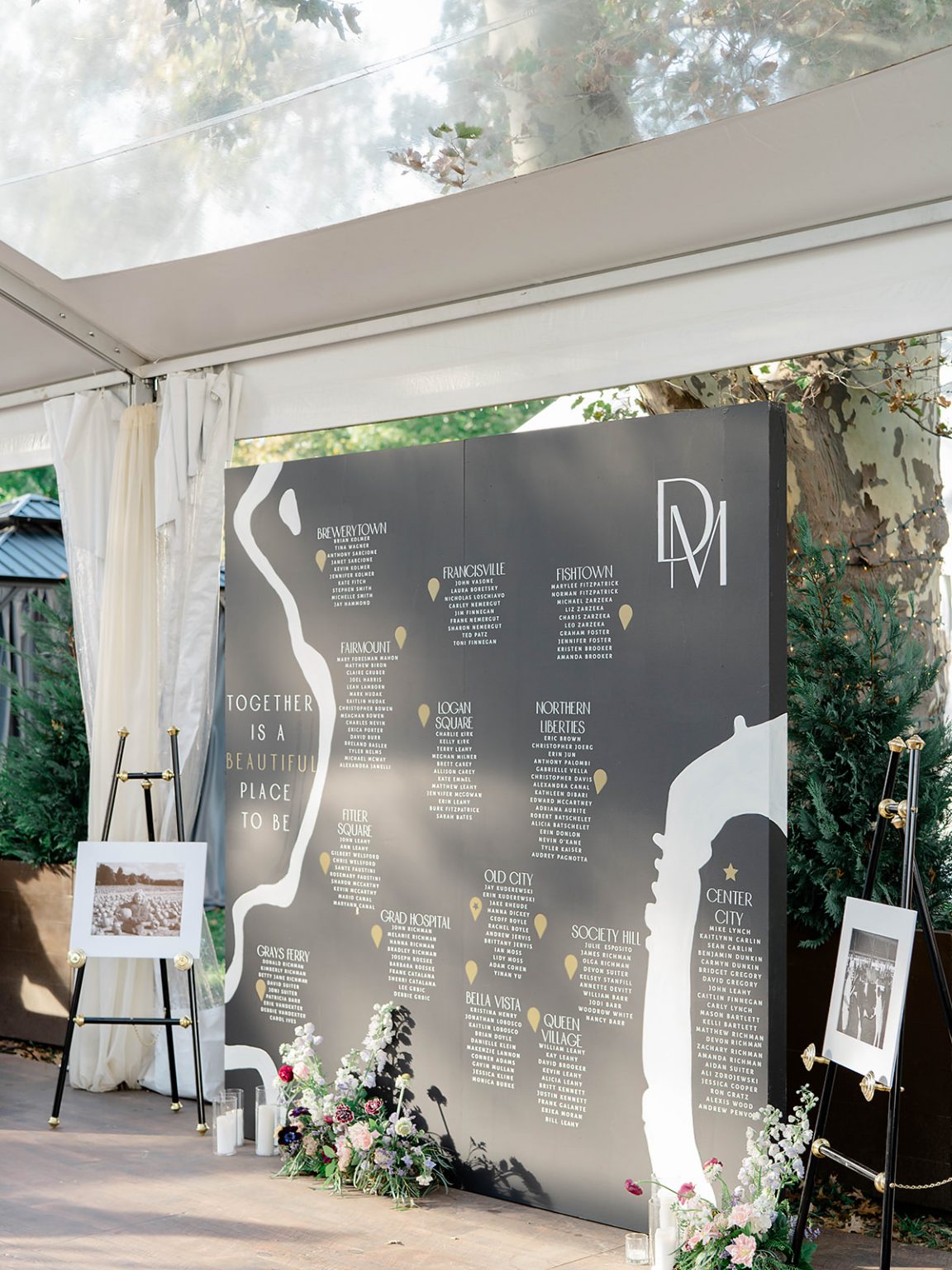 A Glamorous and Modern Philadelphia Wedding - Inspired By This