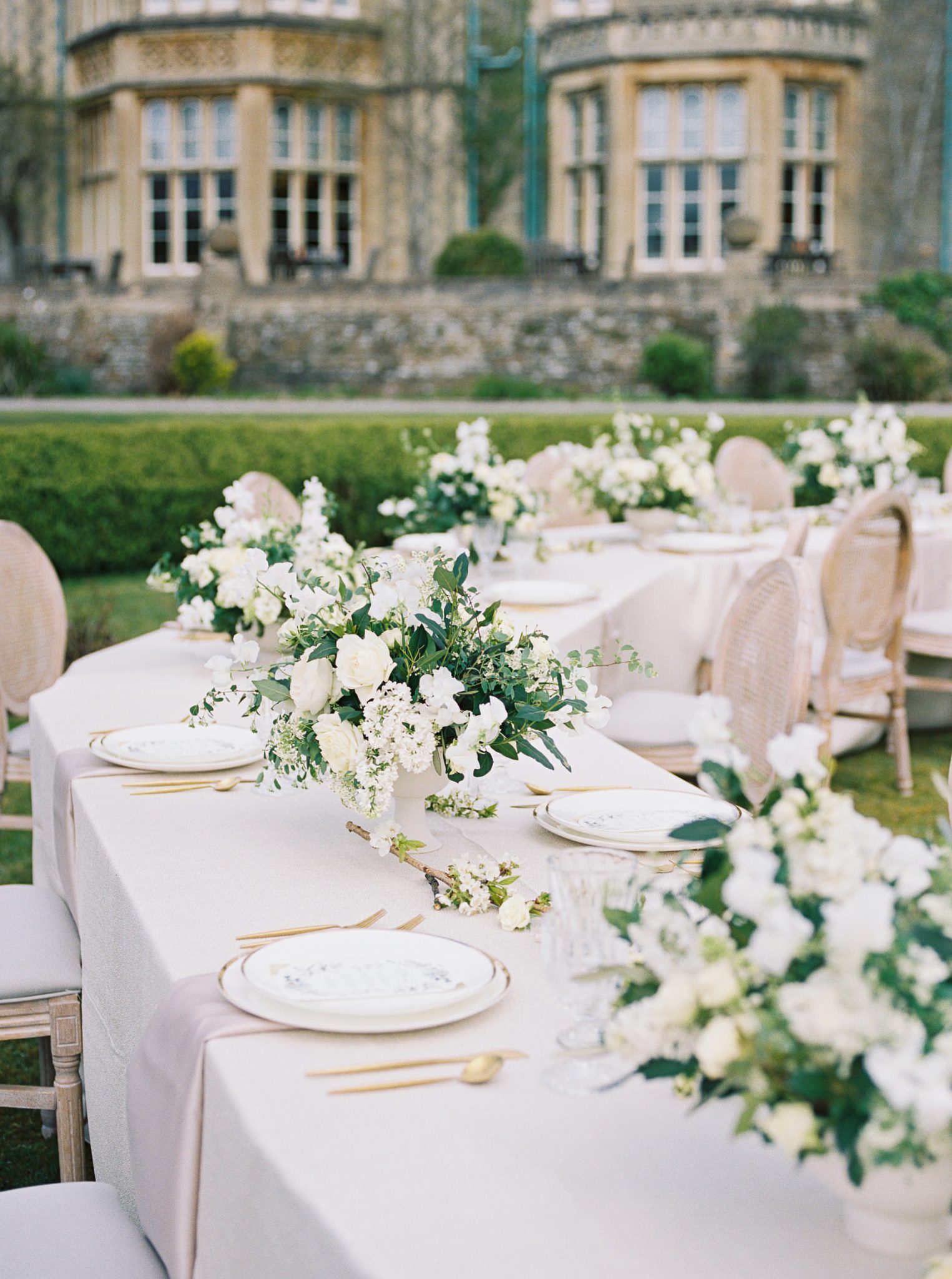 Elegant English Countryside Wedding Editorial - Inspired By This