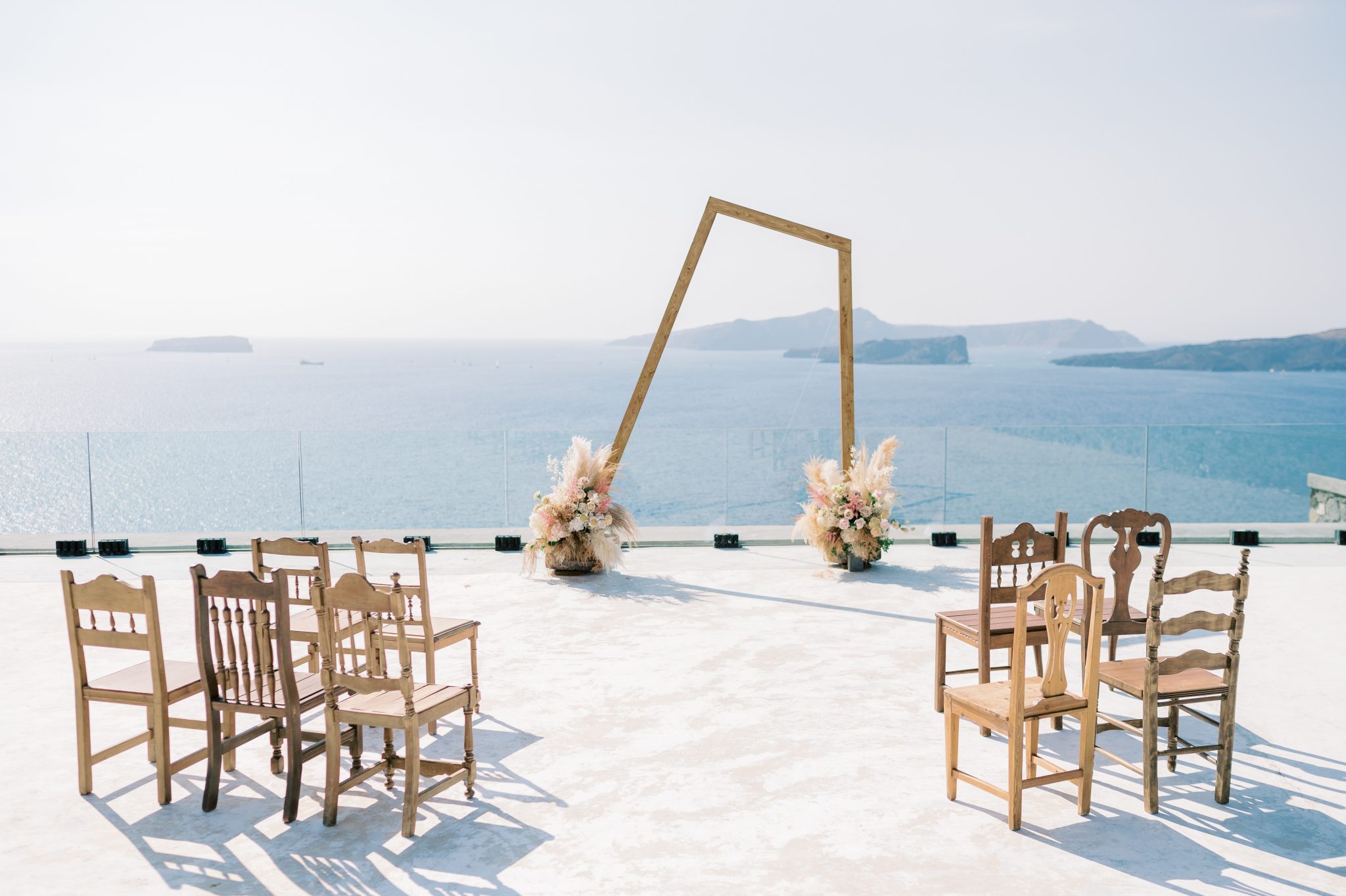 Breathtaking Greek Island of Santorini Destination Wedding - Inspired ...