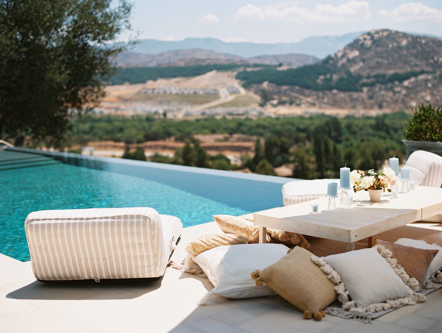 Stunning Backyard California Charity Pool Party - Inspired By This