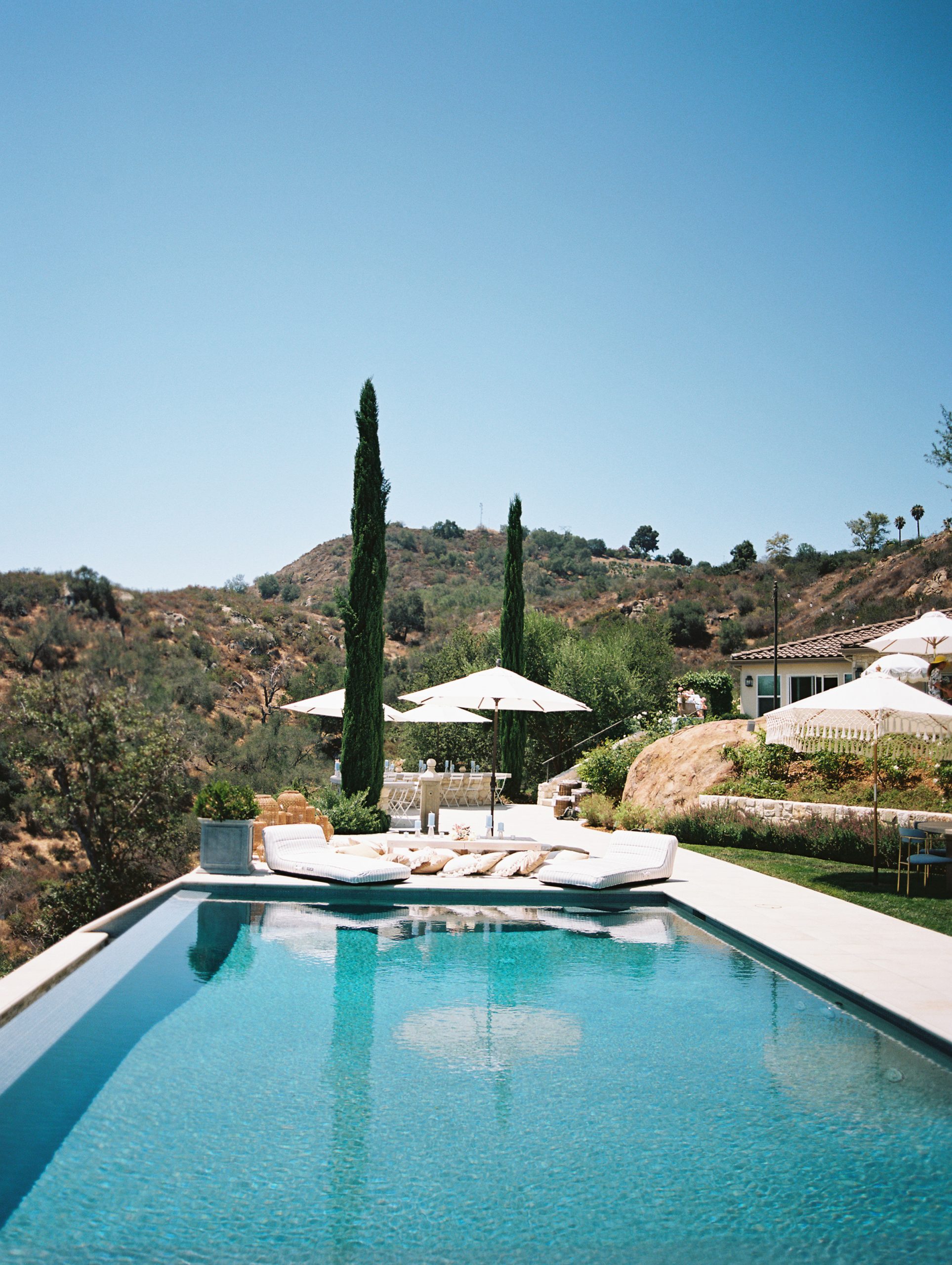 Stunning Backyard California Charity Pool Party - Inspired By This