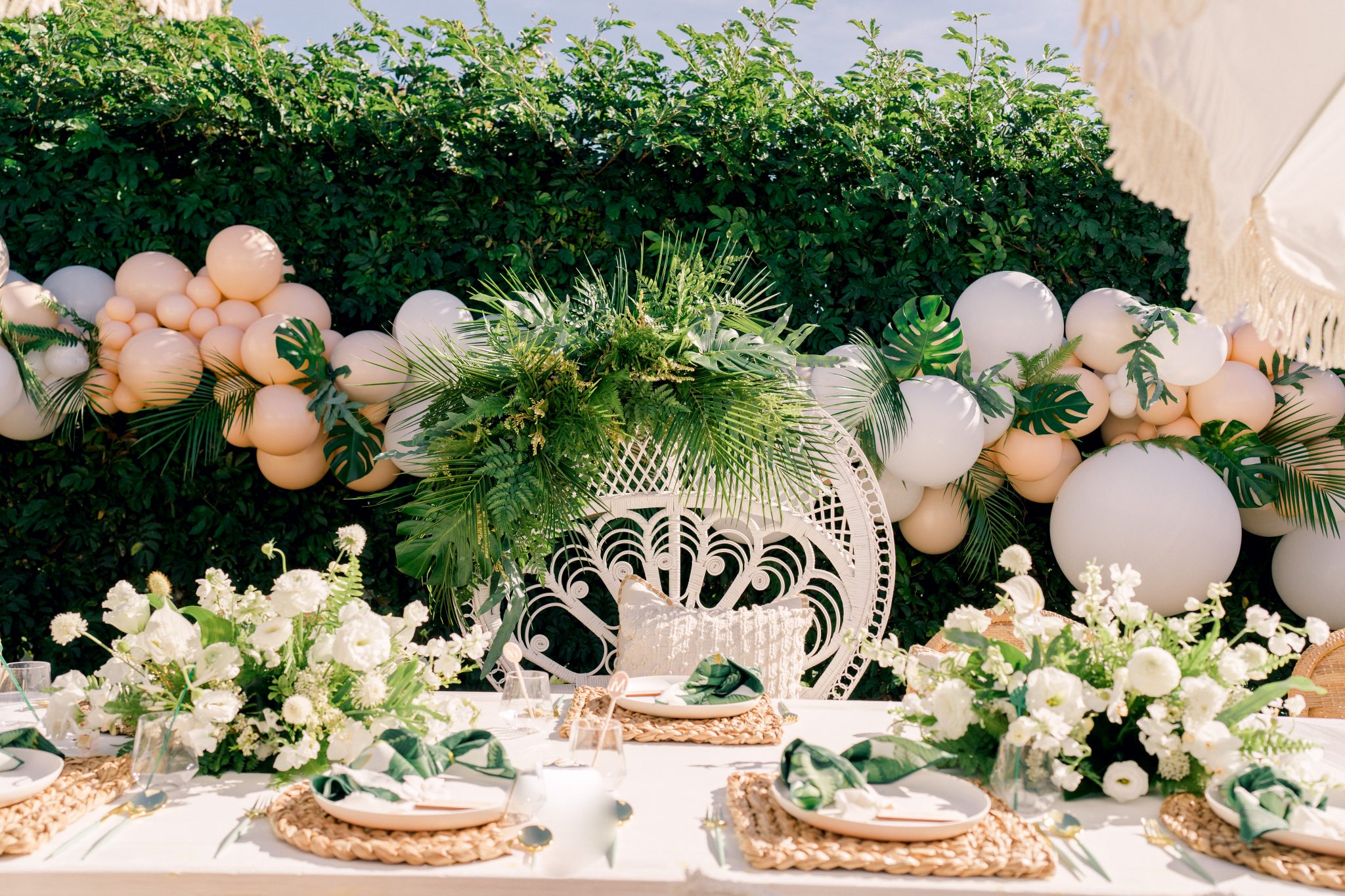 This rust Baby Shower is all things Trendy and Abstract - Inspired By This