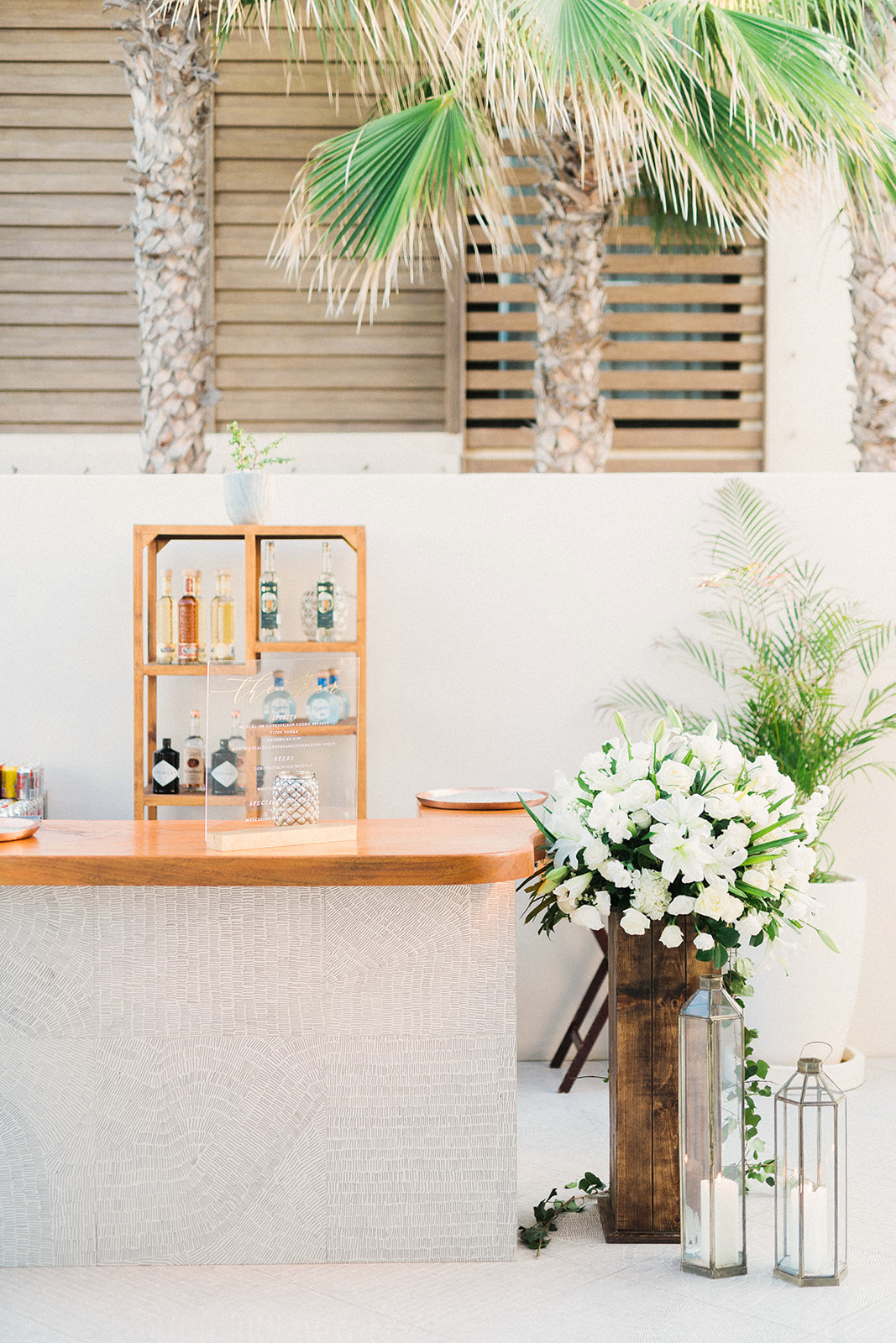 An Elegant Cabo Wedding with White Florals - Inspired By This