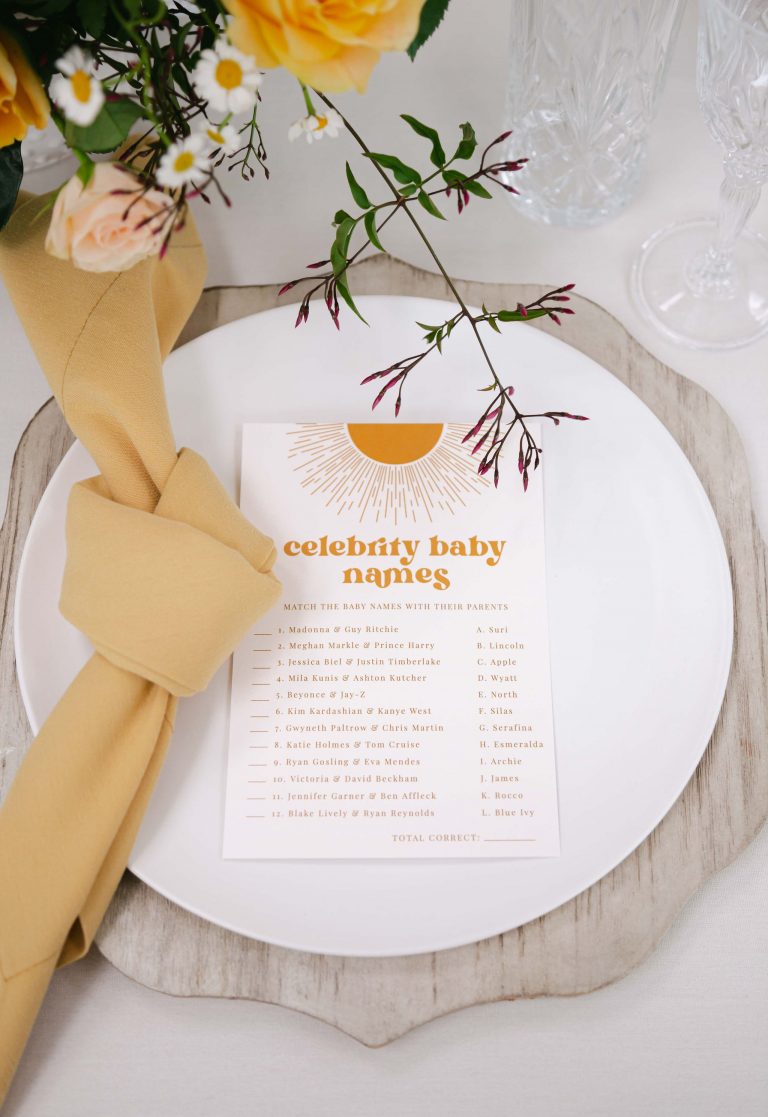 'Here Comes the Son' Baby Shower - Inspired By This
