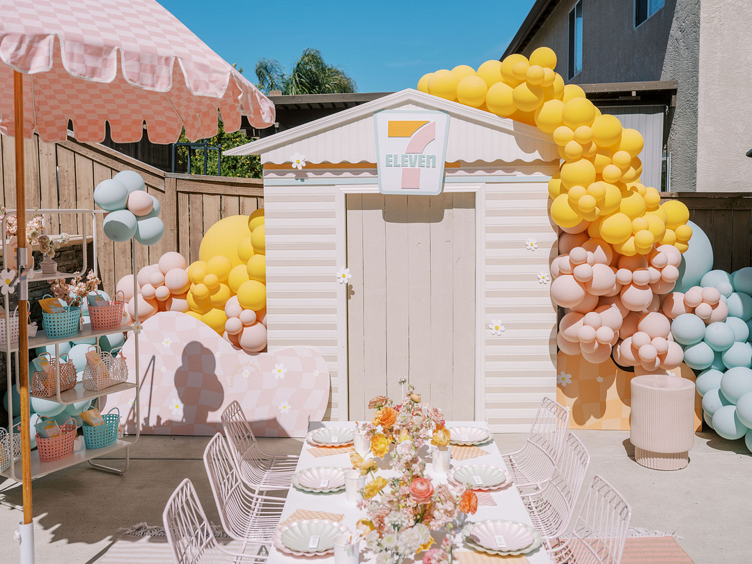 A Combination 7 Eleven Birthday Party - Inspired By This