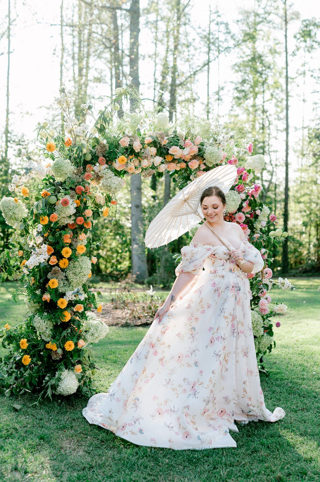 Apricot Crush Wedding Photo Shoot - Inspired By This