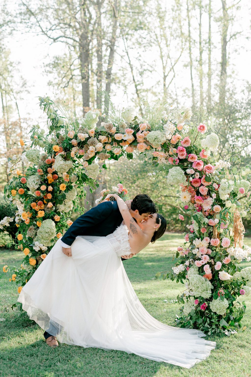 Apricot Crush Wedding Photo Shoot - Inspired By This