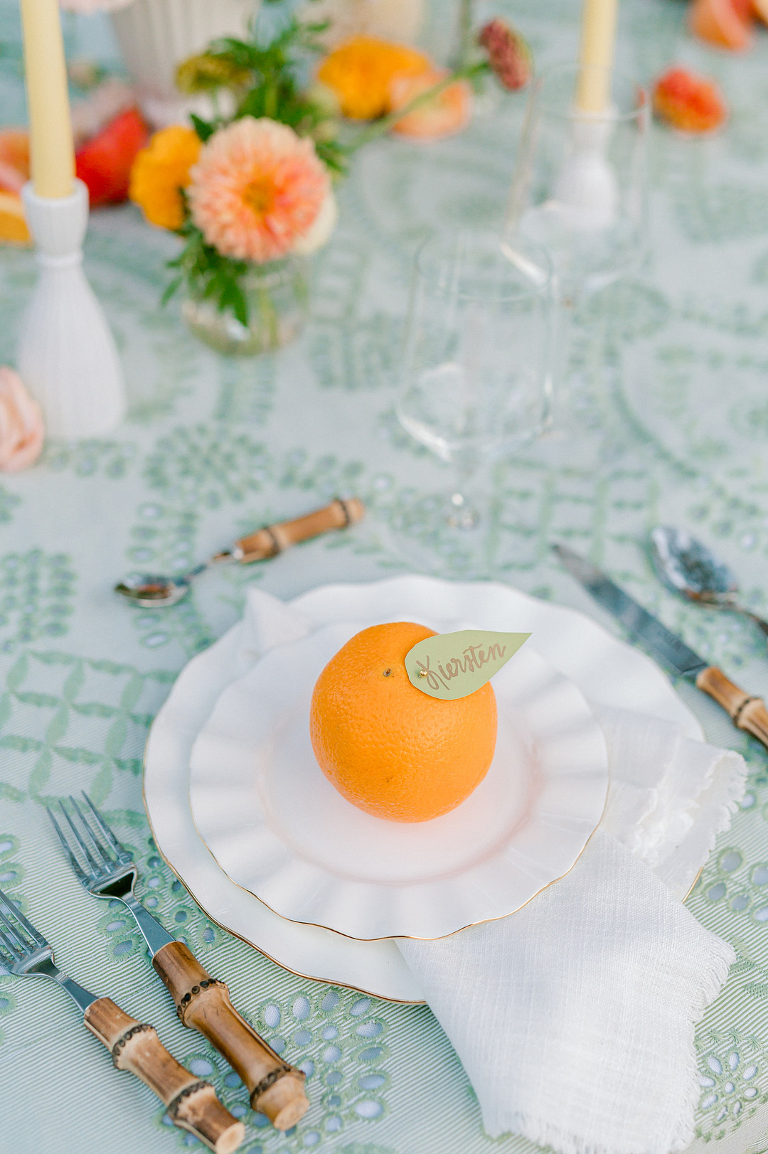 Apricot Crush Wedding Photo Shoot - Inspired By This