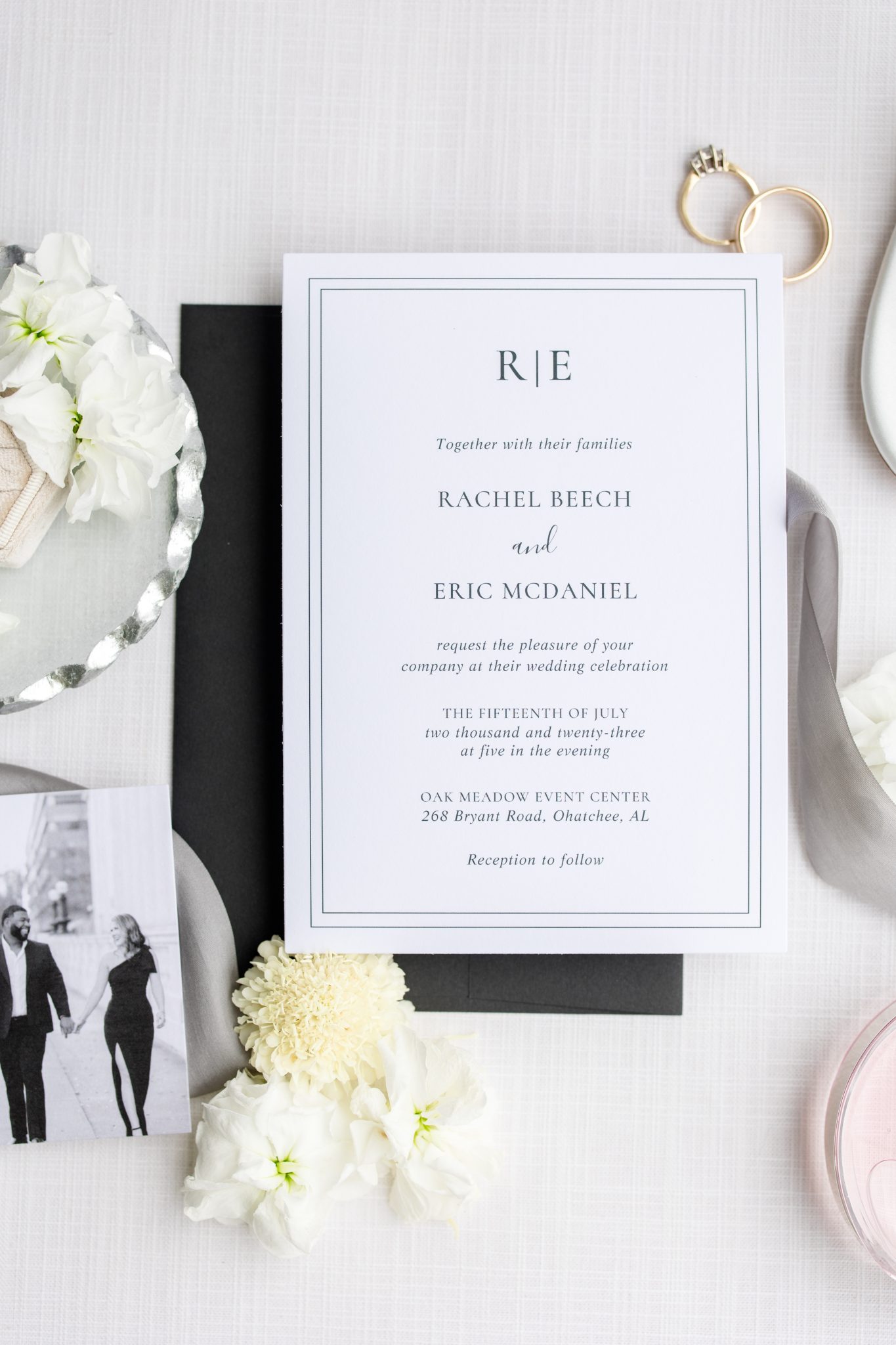 A Classic Timeless Black Tie Wedding - Inspired By This