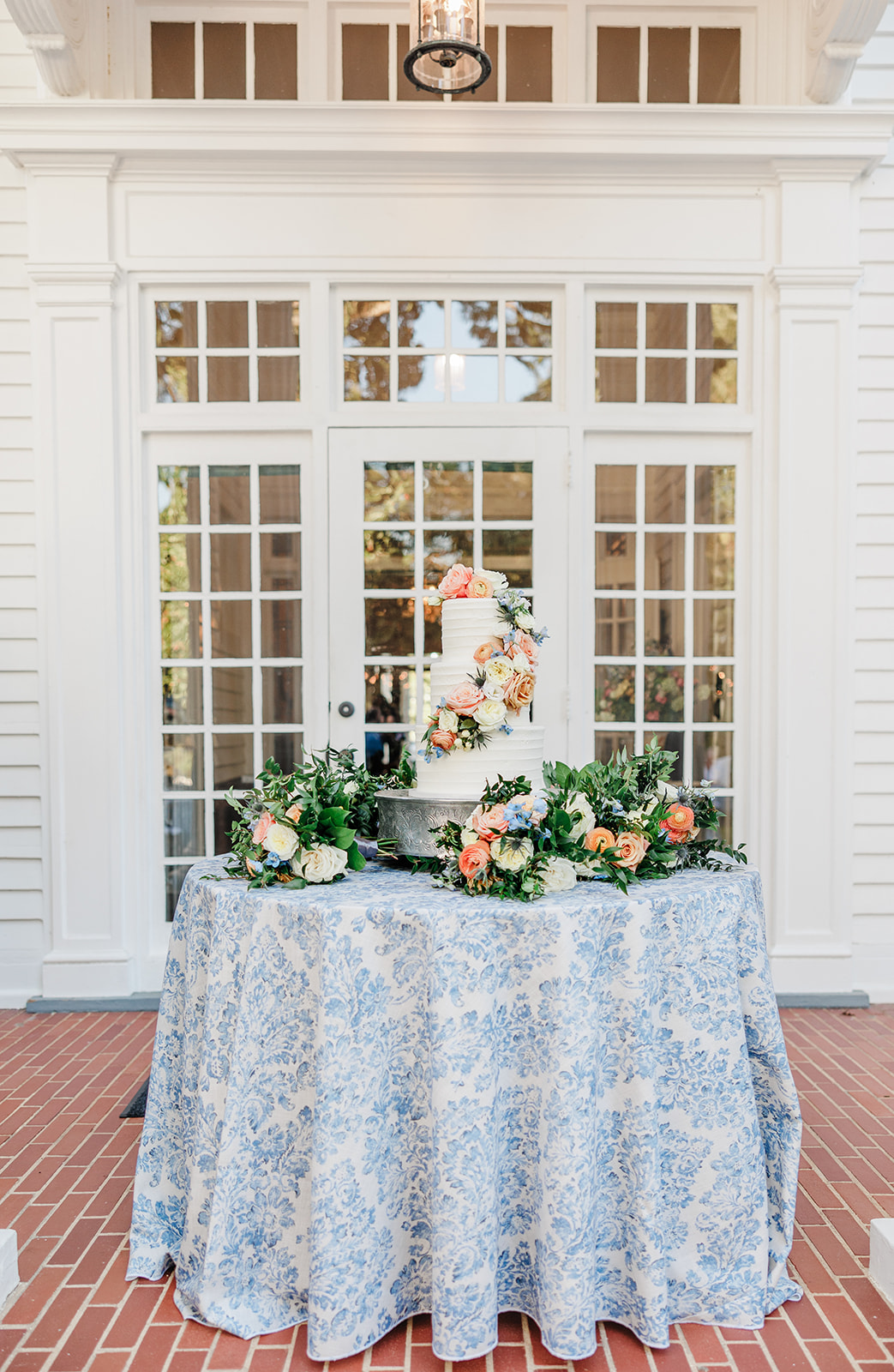 A Southern Soft Blue and Peach Wedding - Inspired By This