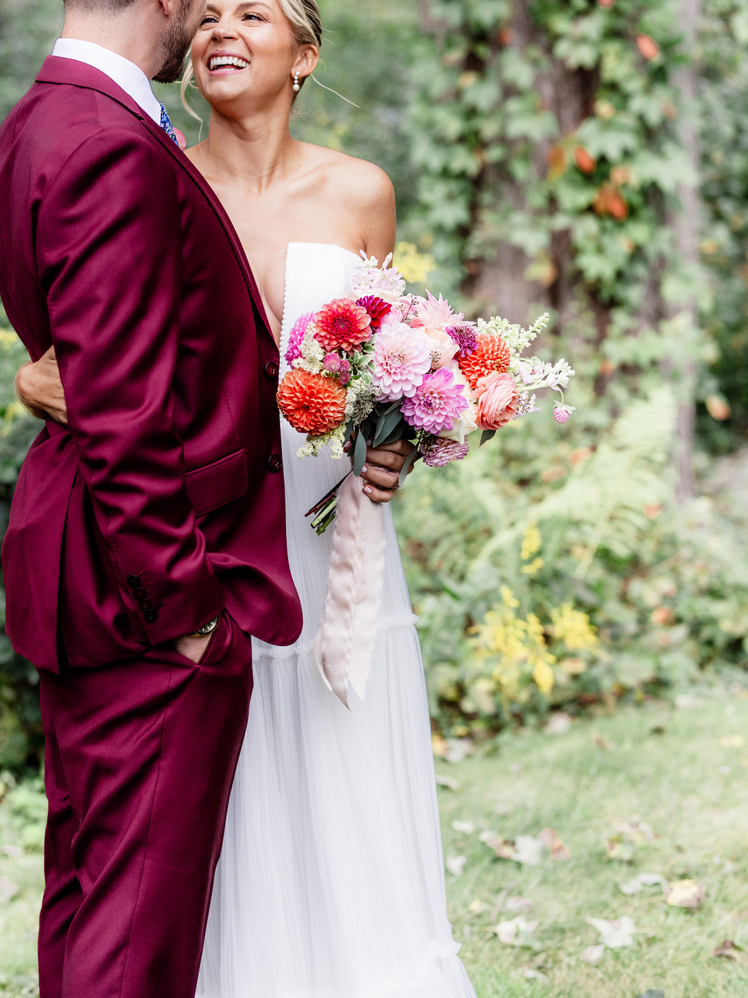 A Kaleidoscope of Love - A Colorful Backyard Wedding Celebration ...