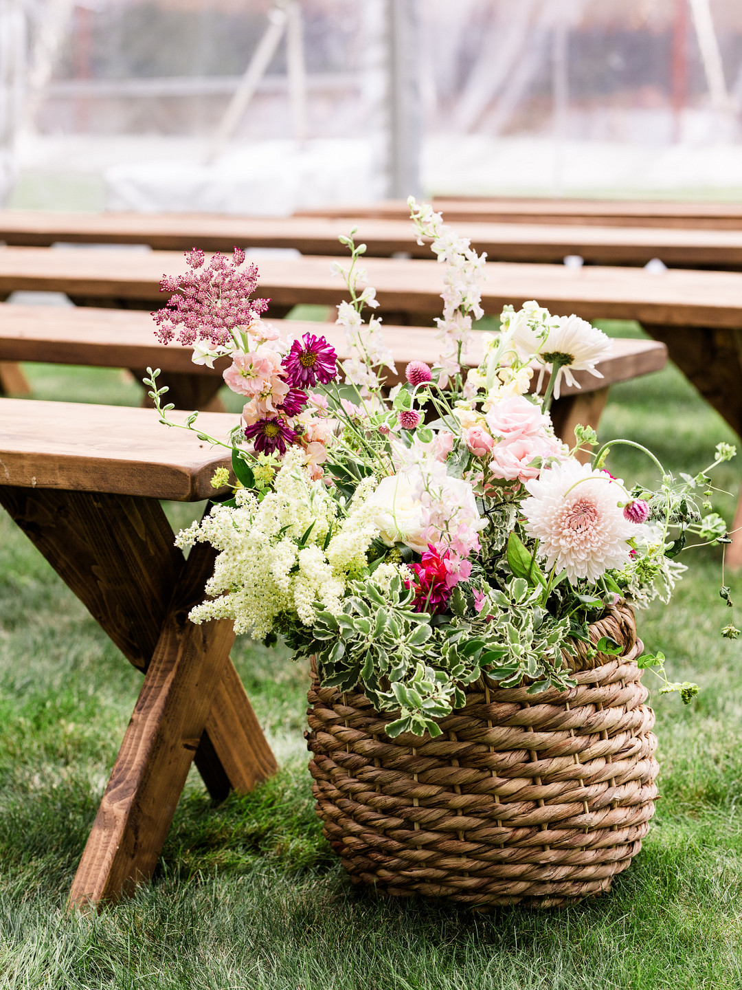 A Kaleidoscope of Love - A Colorful Backyard Wedding Celebration ...