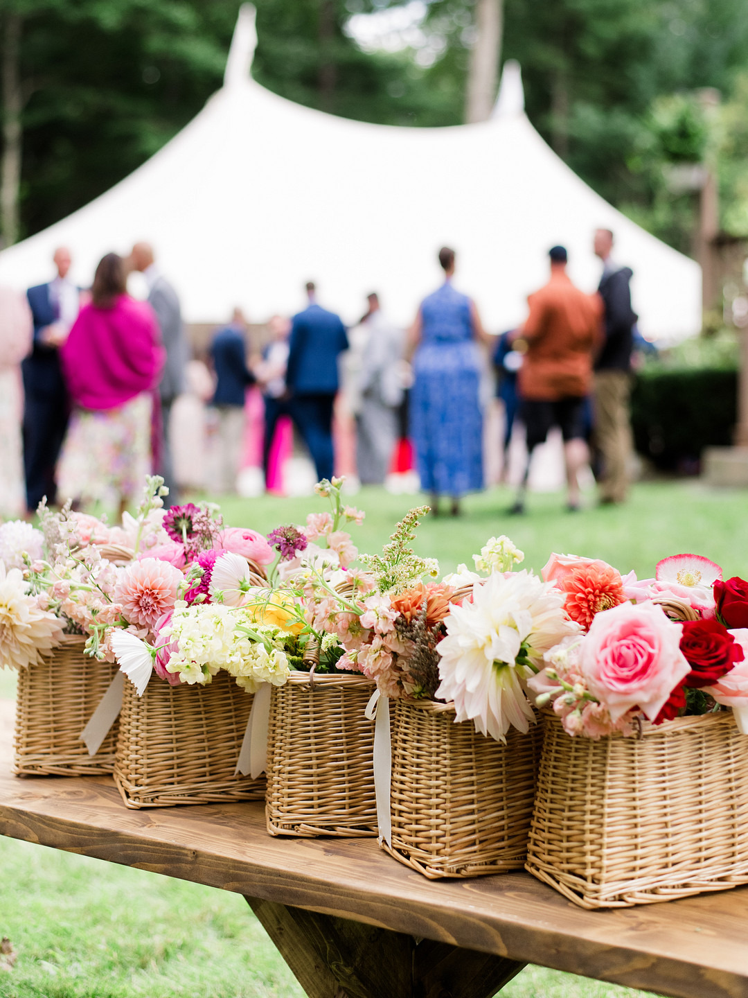 A Kaleidoscope of Love - A Colorful Backyard Wedding Celebration ...