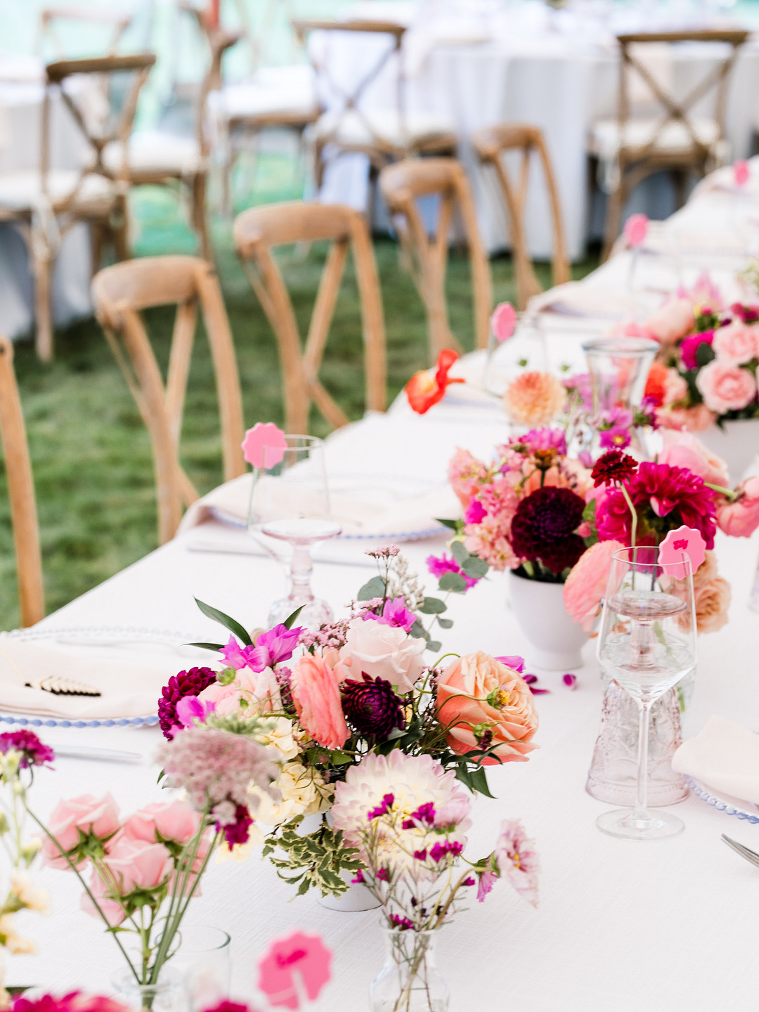 A Kaleidoscope of Love - A Colorful Backyard Wedding Celebration ...
