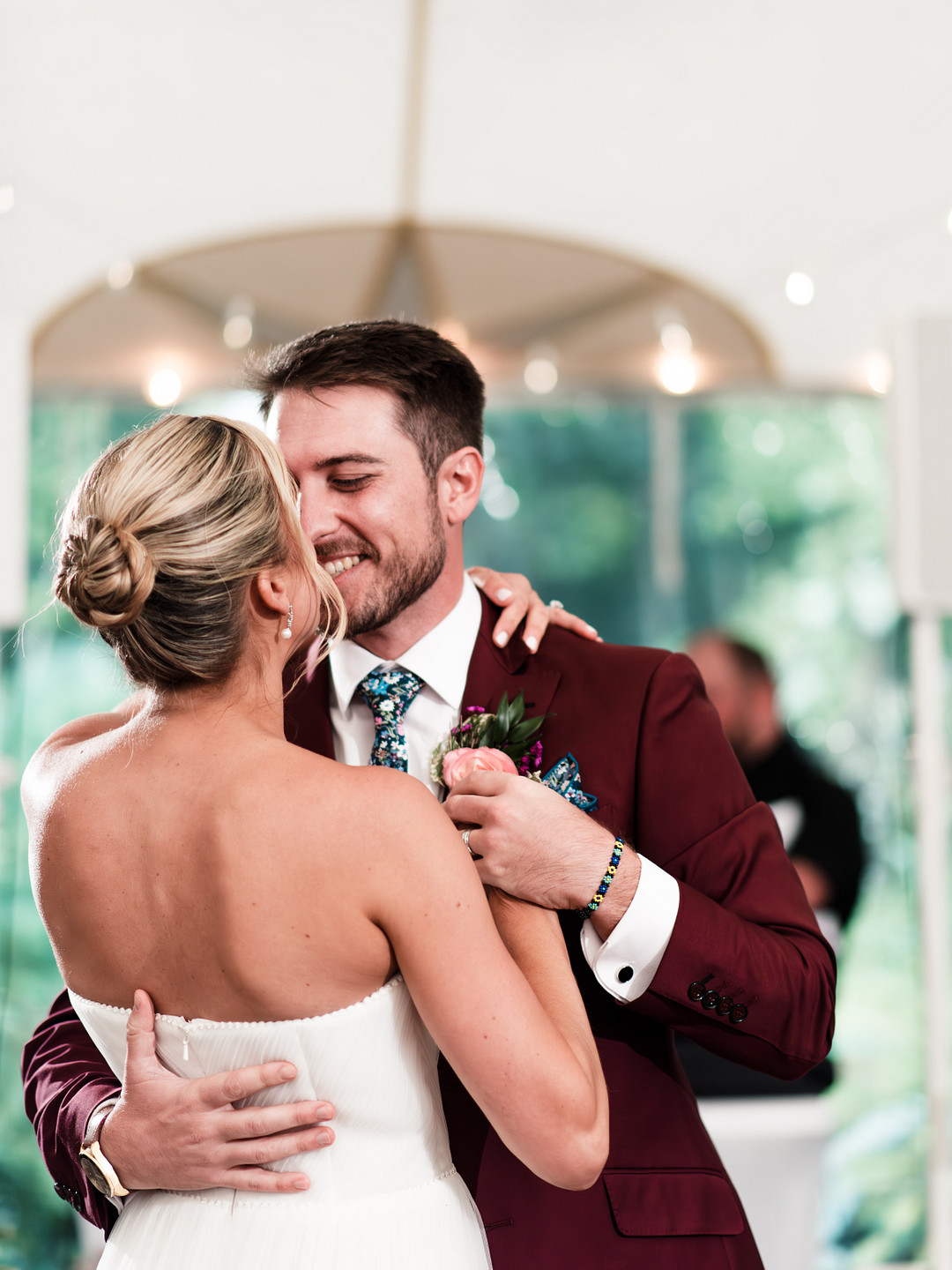 A Kaleidoscope of Love - A Colorful Backyard Wedding Celebration ...
